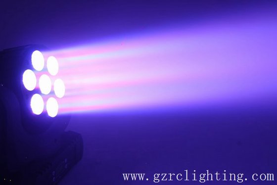 DMX512 15CH RGBW LED Moving Head Light Cree LED Beam Lights For Church Stage Lighting