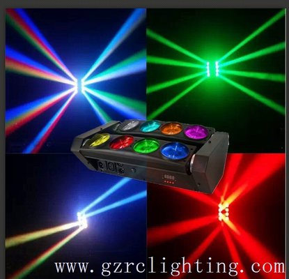 8X8W RGBW LED  beam spider light KTV Disco effects light