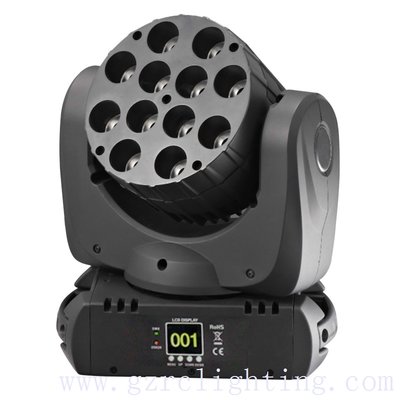 Smart DMX Control LED Beam Moving Head Light 10W 4in1 12pcs  Led Moving Head Light