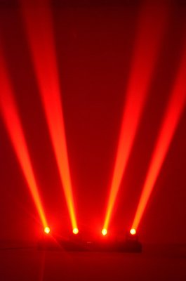 LED Four Heads Moving Head Beam Light RGBW DMX512 10W LED 4Heads Moving Head Beam Light For Nightclubs
