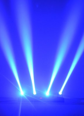 LED Four Heads Moving Head Beam Light RGBW DMX512 10W LED 4Heads Moving Head Beam Light For Nightclubs