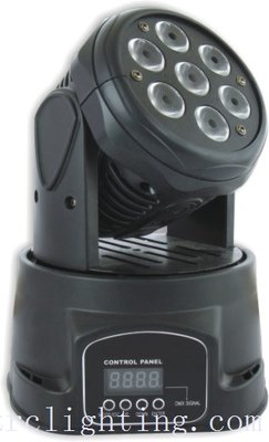 7x10W RGBW 4 in 1 LED moving head  wash light，stage light