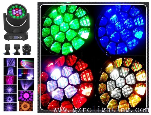19X12W RGBW Bee Eyes LED Moving Head Wash Light