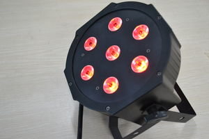 High Brightness 4 in 1 RGBW LED Par Lights 10W * 7 Bulbs For Stage Show LED stage light