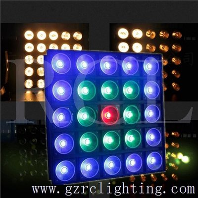 25 Heads LED Matrix Light LED stage light RICOLOR Lighting 25x10W RGBW in 1 LEDs