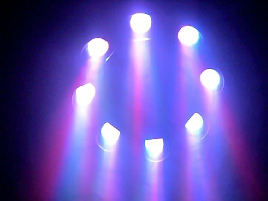 LED Octopus Light Effect Light KTV Disco LED stage lightLED Crystal Magic Ball Effect