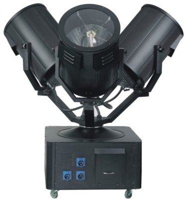 Three-head sky searchlight Moving Head Discolor Search Light outdoor searchlight