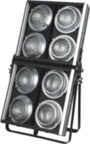 Four /eight eyes viewers light stage effect