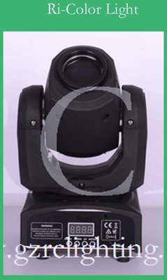 LED Cree Bulb 10W Bright Black Mini Moving Head Beam Spot Light Sound Control