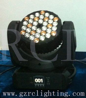 RGBW 36pcs 3W Cree Bulbs Beam Moving Head stage lighting For Disco