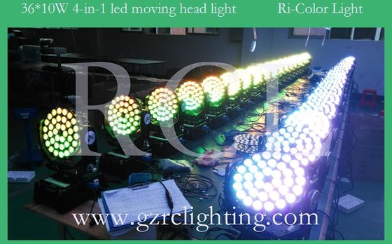 Rgbw Zoom Stage Led Moving Head Lights  stage light