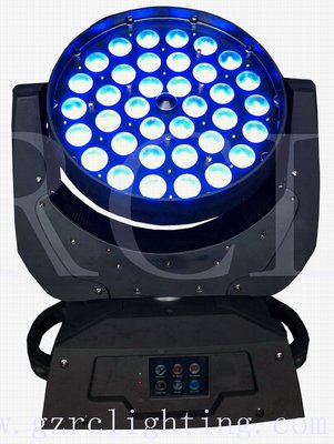 wholesale party items 36pcs 10w quad led moving head RGBW wash light zoom