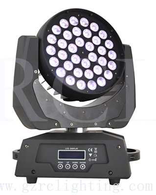 wholesale party items 36pcs 10w quad led moving head RGBW wash light zoom