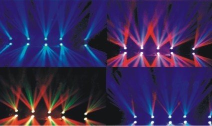 Stage LED Effect Light / LED Double Head , 2-Eyes Laser Effect Light