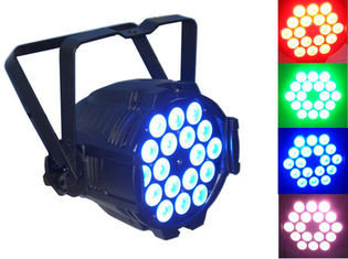 LED Par Can Lights Red Green Blue High Brightness 18 x 8 w RGBW 4 in 1 LED Par Light