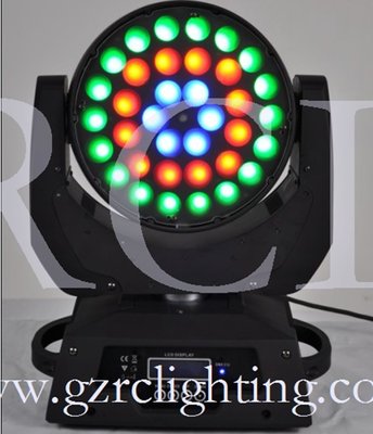 LED 36*15W RGBWA 5-in-1 led moving head wash for DISCO KTV zoom light