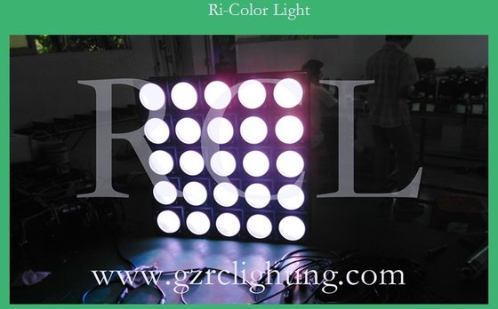 25 Heads LED Matrix Light LED stage light RICOLOR Lighting 25x10W RGBW in 1 LEDs