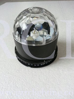 Stage Lighting/The New Mini LED Colorful Rotating Sunshine Small Crystal Magic Ball Light