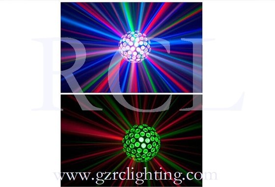 Disco Crystal Magic Ball Light LED Effects Lighting 30W DMX Stage Light