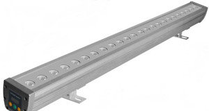 DMX512 dimmer IP65 LED Wall Washer Lights , colorful RGB led bar