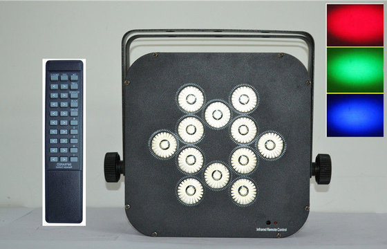 50 Watt Outdoor Stage LED Par Lights 12 Bulbs Remote Controller Flat Battery Par Light