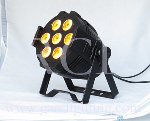 KTV DISCO led par light 7x15w rgbwa 5in1 indoor par lighting LED Par Light Red &Green&Blue&White&Amber  color