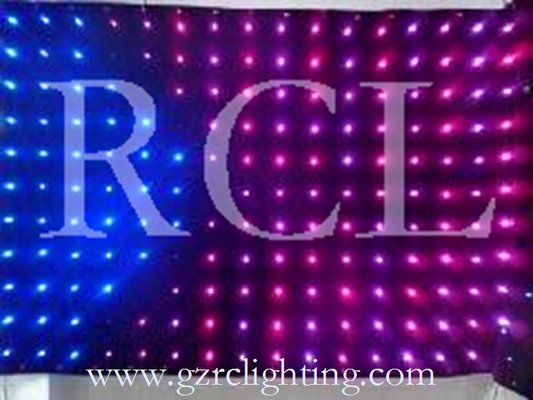 LED Disco Effect , LED Curtain Light With DMX512 , Stage Lighting