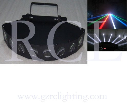 LED Fan-shaped 8-Eyes / Heads Beam Light / LED 8pcs * 5W RGBW Beam Light