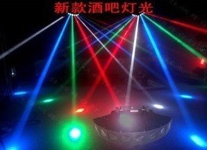DJ Stage LED Effects Lighting 5W RGBW LED Eight Eyes Beam Light DMX Control