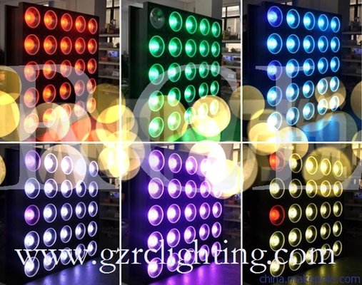Stage LED Effects Lighting / LED 25 Heads * 30W 3 In 1 RGB Rectangle Light