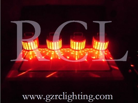 Stage Lighting / LED Mini Double Derby Light With Black Or White