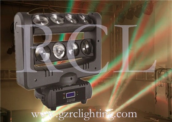 Led Stage Moving Head Spider Light With 8 Head 10Watts RGBW LED moving head light