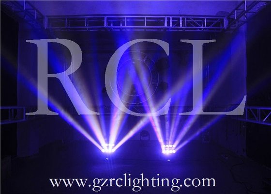 Rgbw Moving Head LED Stage Lights , Led Spider Light Dmx Washer Lighting