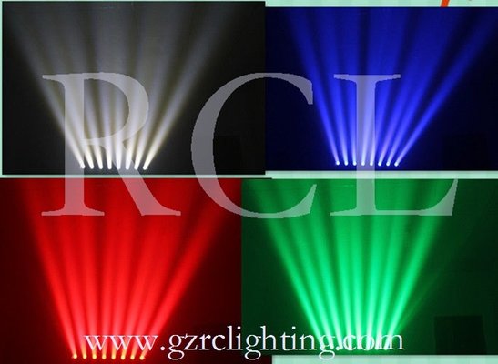 AC 220 v RGBW 4in1 Moving Head Beam Light For Bar KTV stadio , 8*10W LED lights 8pcs * 10W imported high power led bulbs