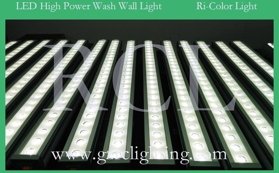 Waterproof 3 Watt LED Wall Washer Lights IP65 RGB DJ Stage Strobe Flash Light