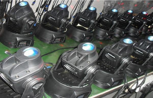Stage Lighting , 15w Mini Gobo Led Moving Head Spot Light With DMX512 LED Stage Spot Light