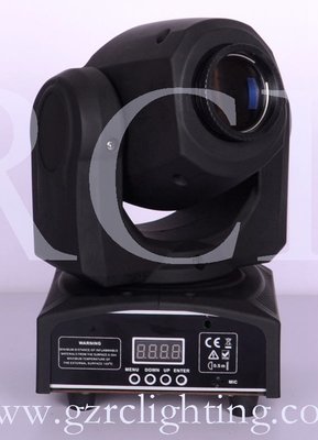 Bright Black Mini Moving Head Beam Spot Light Sound Control LED Cree Bulb 10W