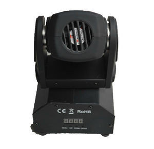 Mini 10w LED Moving Head Light Quad Colors RGBW Beam AC 110V - 230V for KTV LED stage light