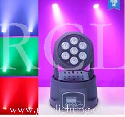 Mini 7PCS x 10w LED Moving Head Light DJ Stage Lighting For KTV DISCO led lighting