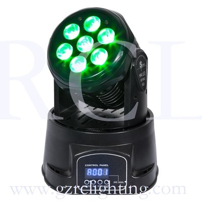 Mini 7PCS x 10w LED Moving Head Light DJ Stage Lighting For KTV DISCO led lighting