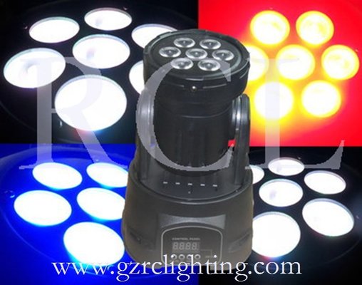 7x10W Quad LED Moving Head Light 4 In 1 Led Moving Head light RC-LM0710
