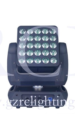 25x12w quad color 4 in 1 rgbw led matrix Pixel moving head light for sale