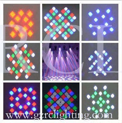 10W 4-in-1 RGBW CREE LED Moving Head Light With 12bulbs Beam Effect
