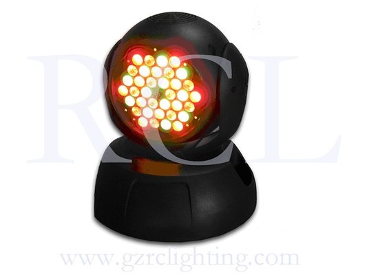 Rainbow system 36pcs 3Watt RGB LED Wash Moving Head Lights RC-LM3603