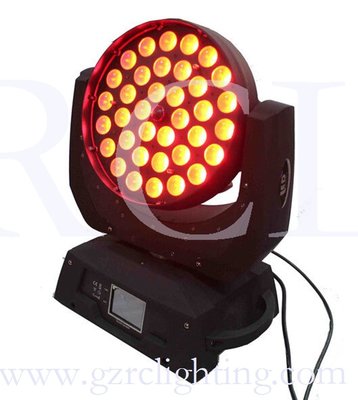 LED 36*15W RGBWA 5-in-1 led moving head wash for DISCO KTV zoom light