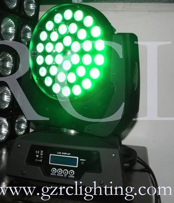 Live performances Stage Lights 36pcs 10W RGBW 4 in 1 LED Moving Head Wash  lighting