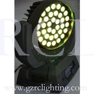 Rgbwa Uv DMX 36 x 18w LED Moving Head Light for Concert Theatre Wash Zoom Lights