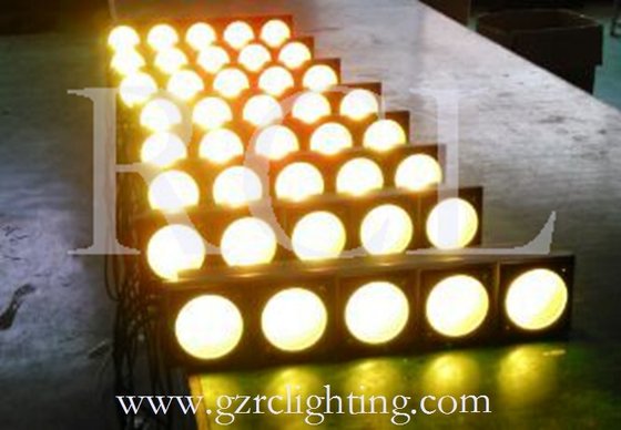Sound Control 5*10 Watt RGB Led Matrix Light , LED Stage Light DMX Control