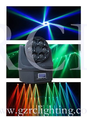 Bee Eye 6PCS 15W LED Rotating Beam Moving Head 12W/10W LED Moving Head Lights