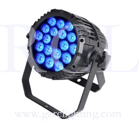 Waterproof 18X10W RGBW PAR64 LED Outdoor Wash